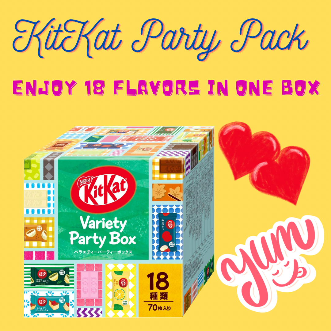 Nestle KitKat Mini Variety Party Box 70 Pieces – Japanned