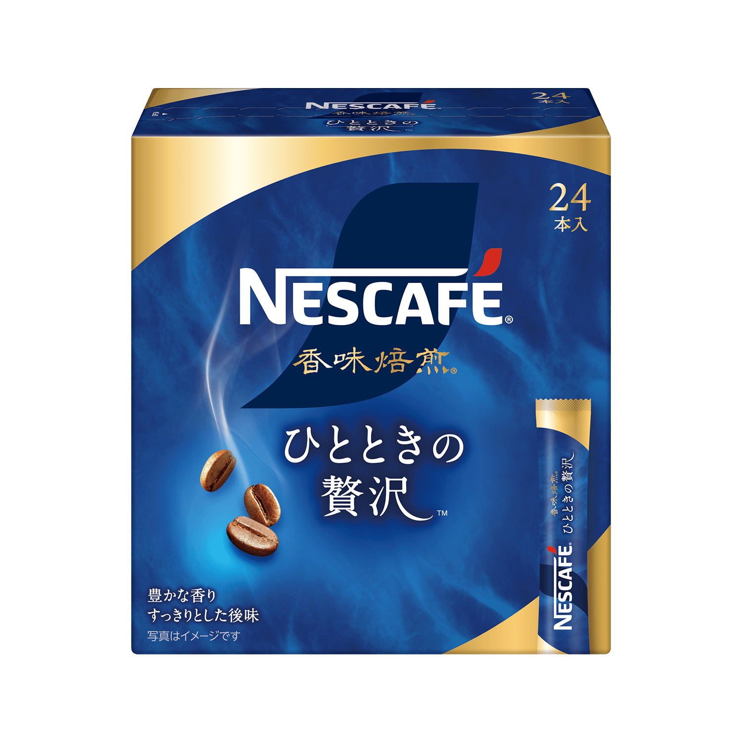 Nescafe Flavor Roasted Momentary Luxury Stick Black 24 Sticks – Japanned