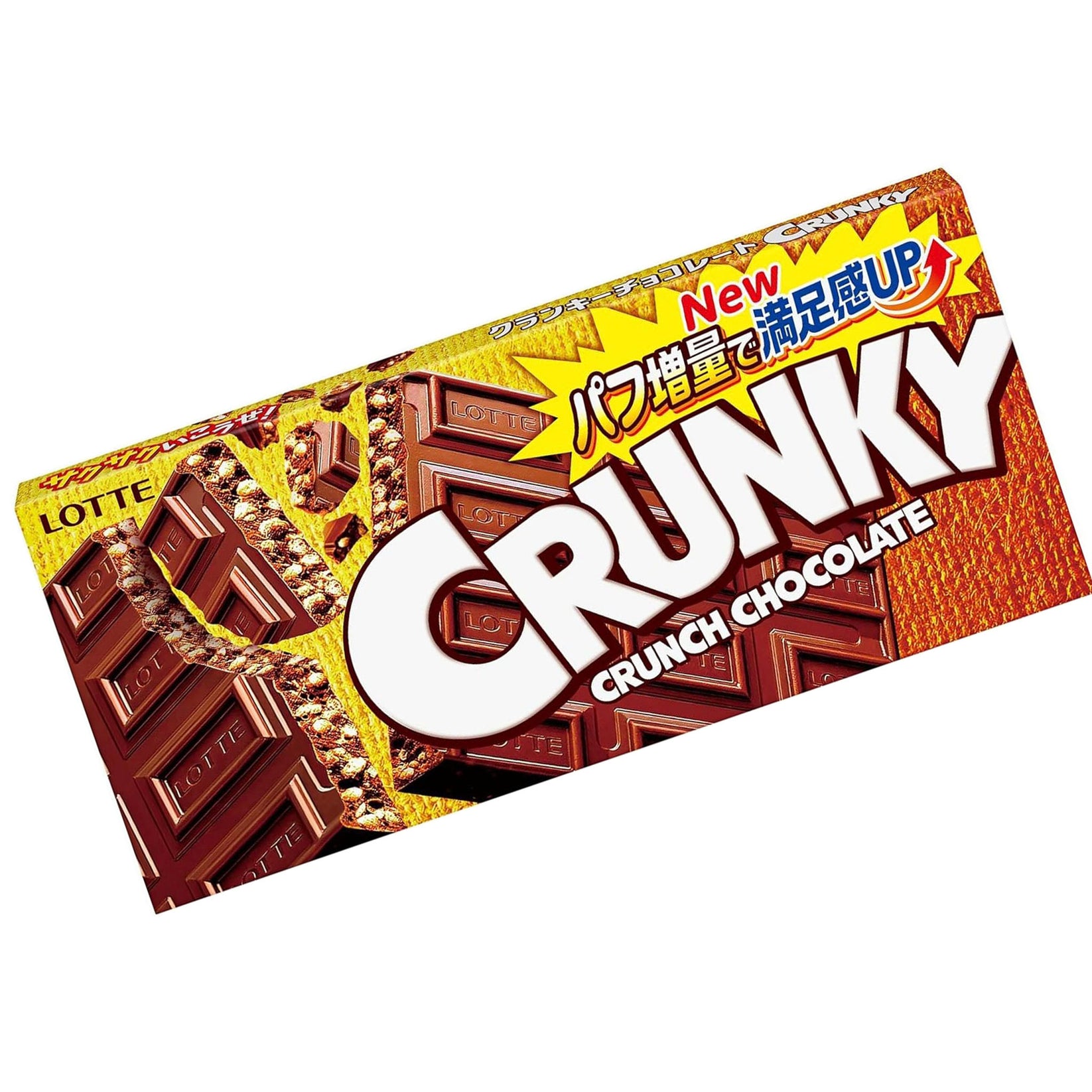 Lotte Crunky Crunch Chocolate 45g | Pack of 2 | Made in Japan | Japane ...