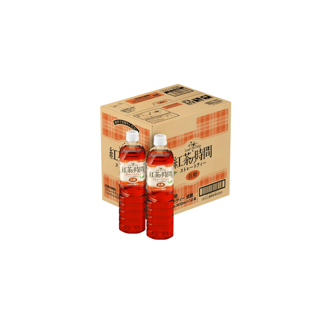Tea Time Straight Tea Low Sugar, Plastic Bottle, 30.4 fl oz (900 ml) x ...