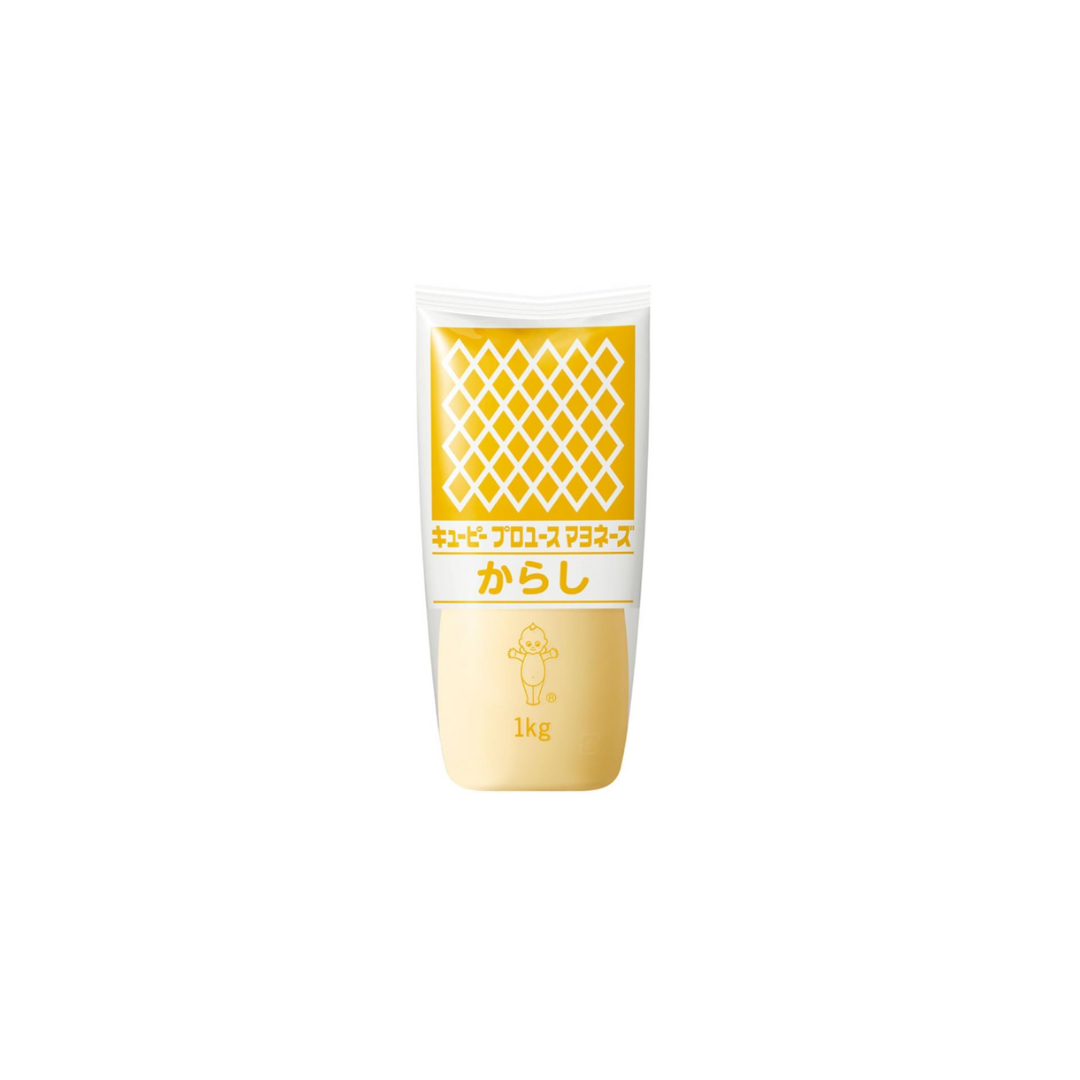 Kewpie Professional Use Mayonnaise Mustard, 2.2 lbs (1 kg) – Japanned