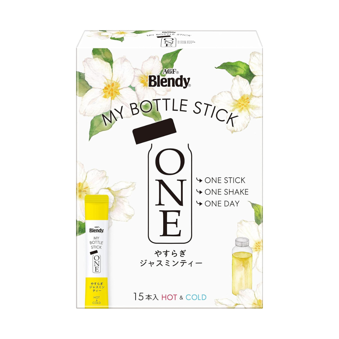 AGF Blendy My Bottle Stick One Peaceful Jasmine Tea 15 Sticks [Jasmine ...